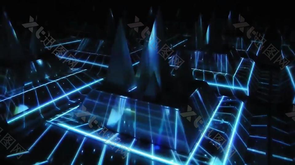 立体炫光神秘背景循环视频素材视频音效 编号 82534 迅图网xunpic cn